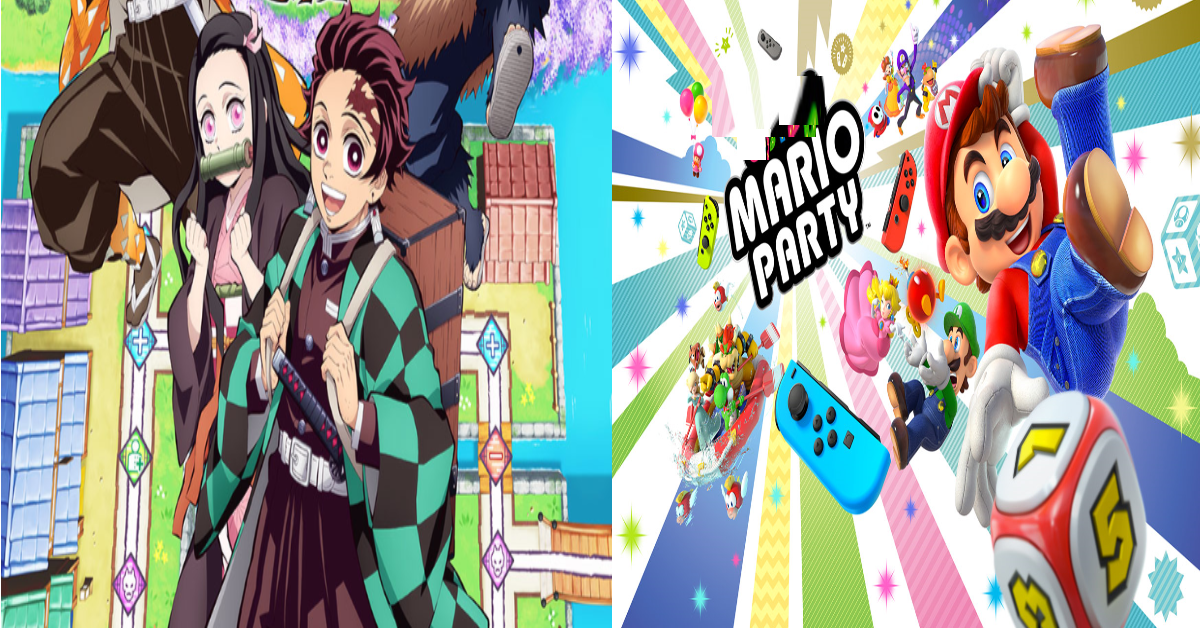 Slaying Demons and Stealing Coins: Demon Slayer Gets a Mario Party Makeover